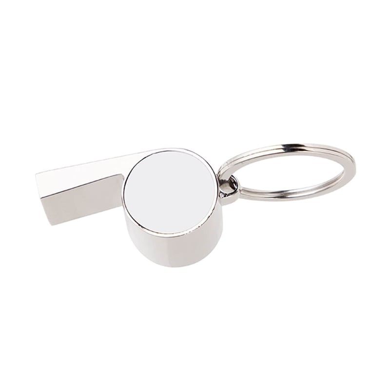Breloc metalic Fluier Sublimabil